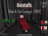 Second Life Marketplace - ~Hotstuffs~ Him & Her Lounger [HER] with ...